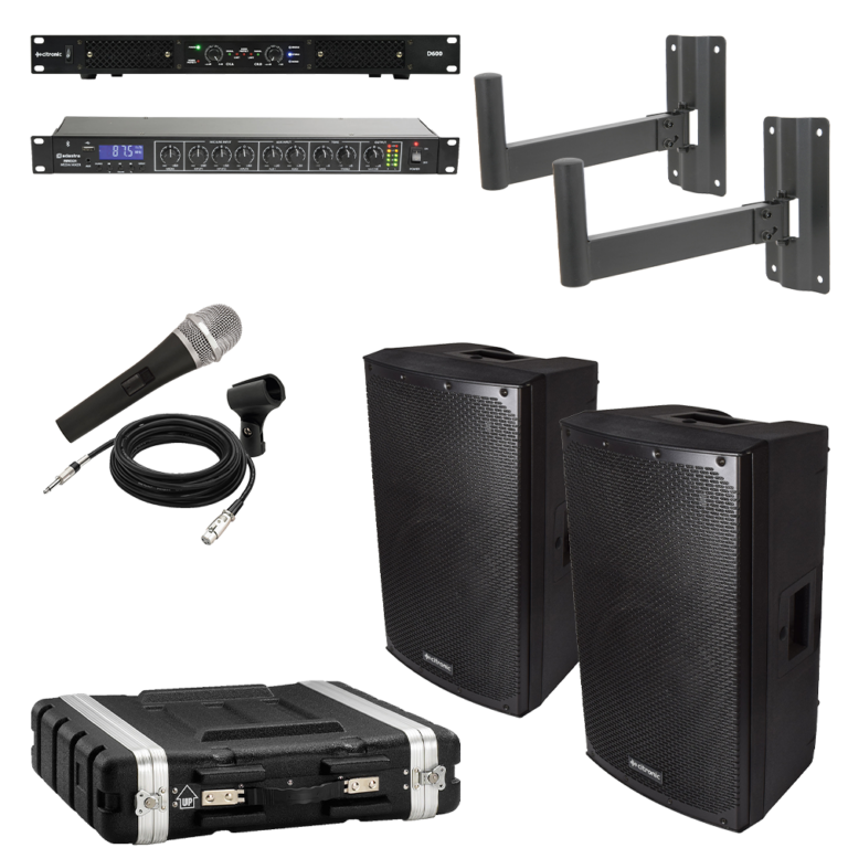 300w Stereo Sound System for School & Community Halls - Sound Services