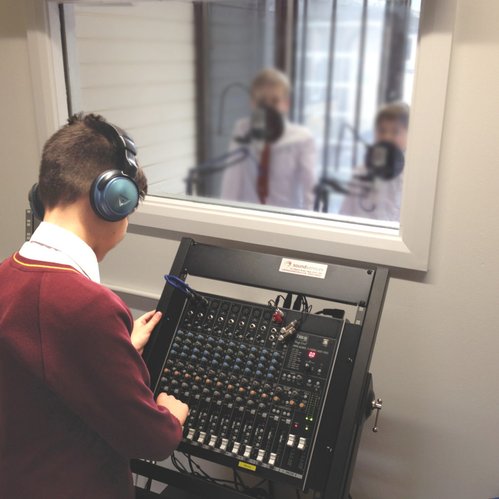 Media Sound Studio and Recording System for Schools - Sound Services
