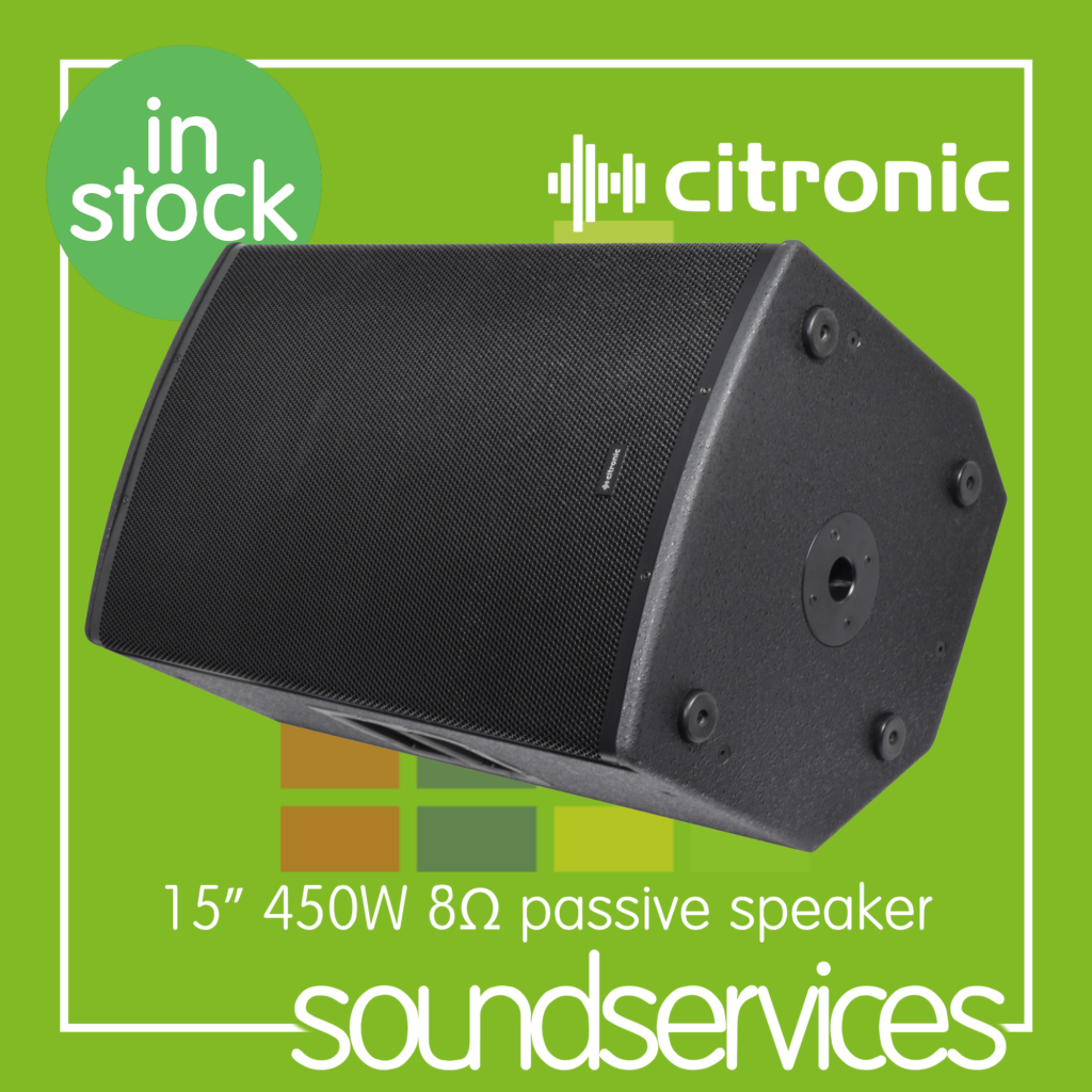 Citronic CUBA-15 Passive Cabinet Speaker - Sound Services