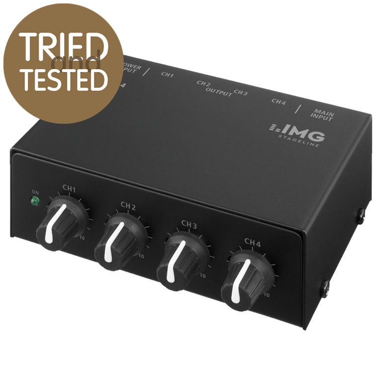 IMG Stageline PPA-4 4-Way Stereo Headphone Amplifier - Ex-display ...